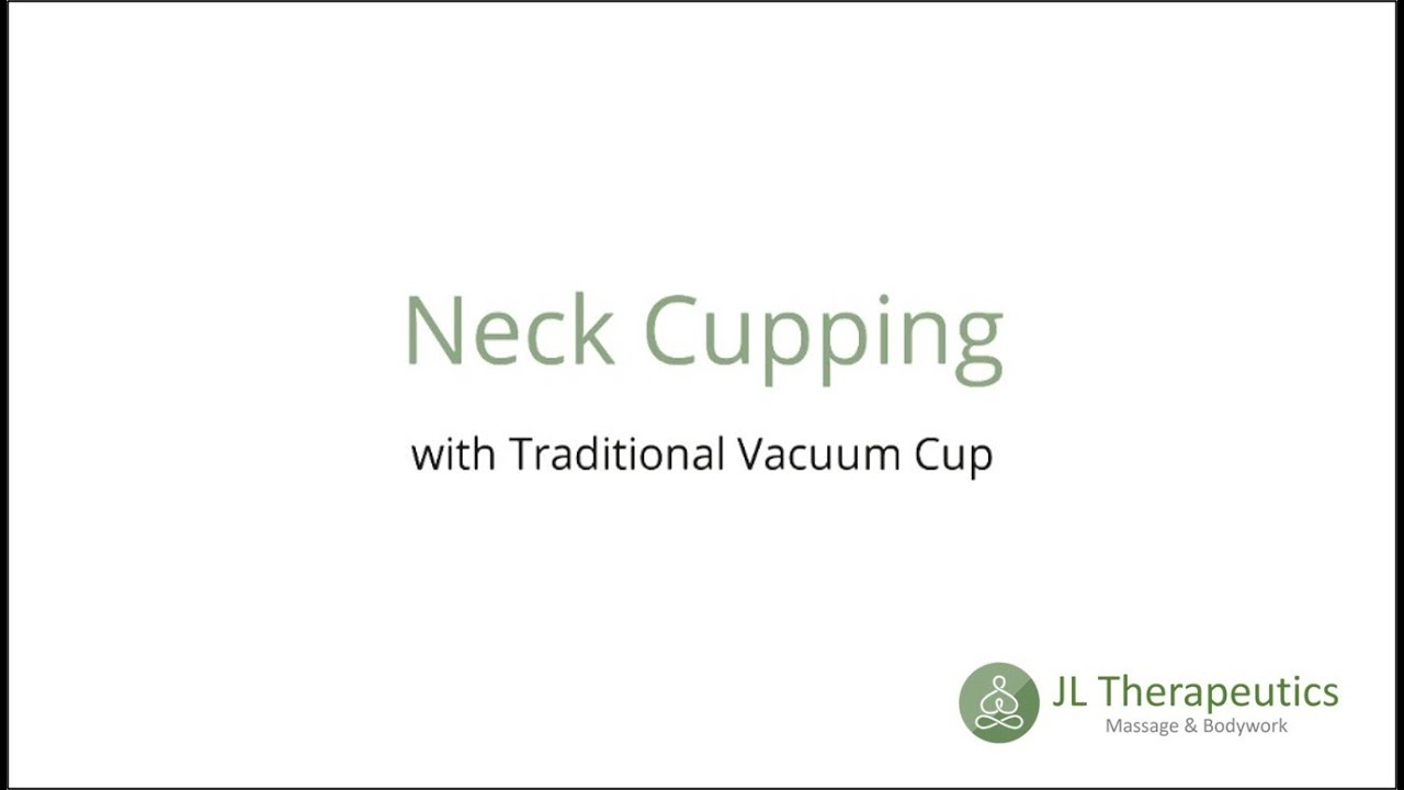 Neck Cupping Therapy - YouTube