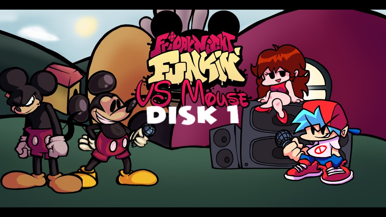 FNF VS Mouse 2.5 Disk 1 Full week Gameplay - YouTube