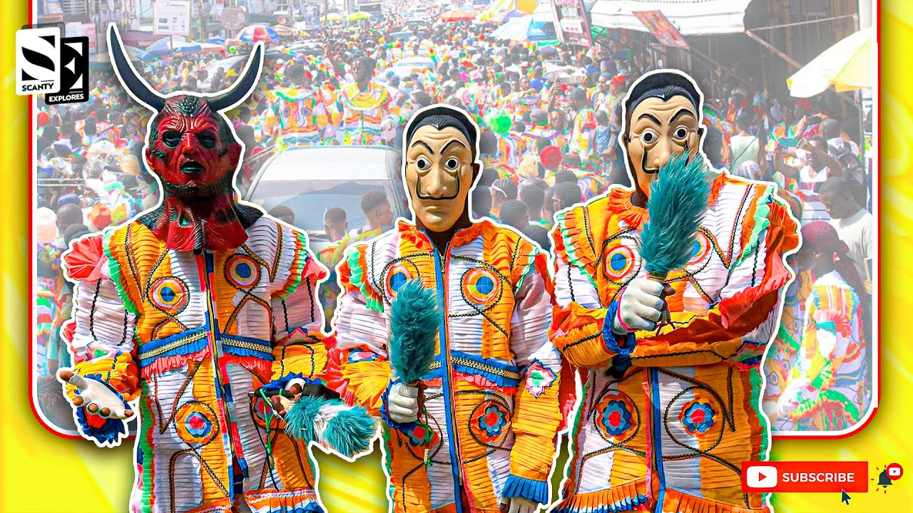 Biggest Masquerade Festival In The World - Ankos Takoradi 🔥 - YouTube