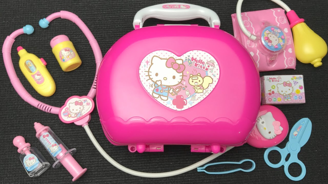 Hello Kitty Cute Doctor Set Satisfying with Unboxing Compilation Toys ...