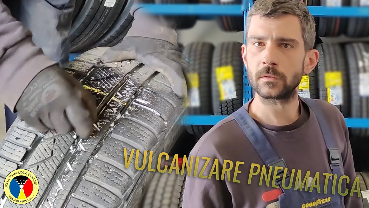 Cum se face o vulcanizare la Centrul de Anvelope Pneumatica Deva - YouTube