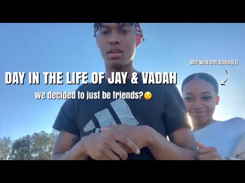 DAY IN LIFE WITH JAY&VAY WE DECIDED TO BE FRIENDS😬🤧 - YouTube