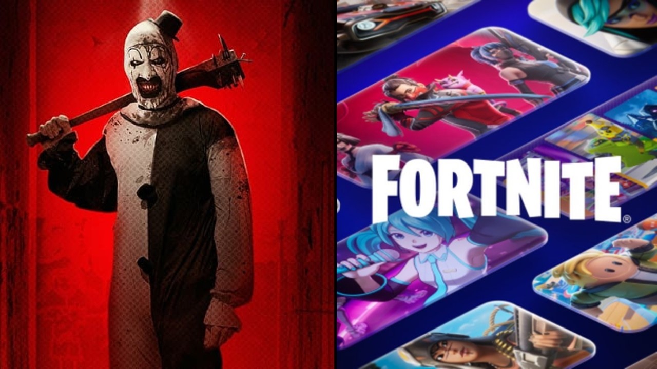 ¡ES UNA COMPLETA LOCURA! TERRIFIER LLEGA a FORTNITE - YouTube