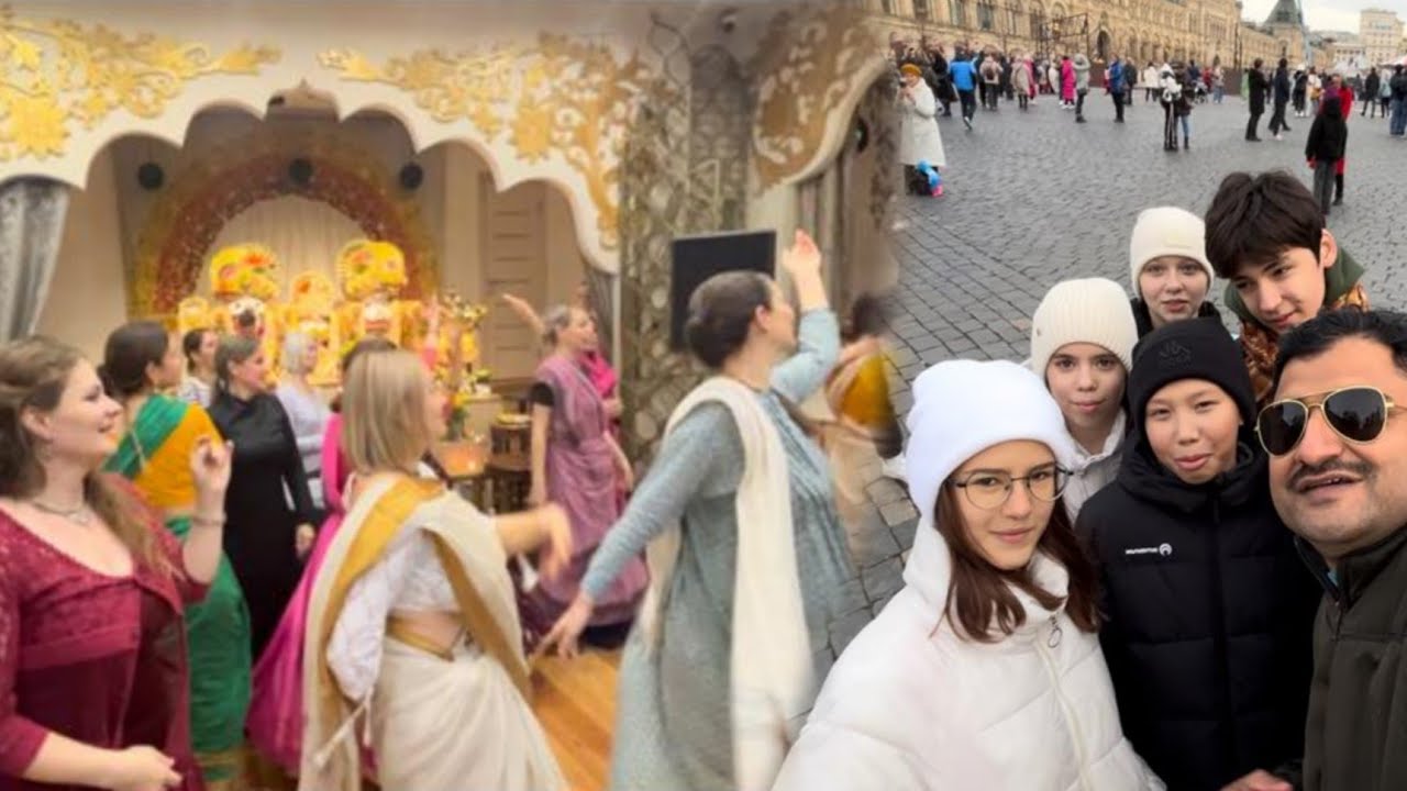 Explore Hindu ISKCON tample in Moscow Russia 🇷🇺🙏🙏🙏🛕🛕🛕 - YouTube