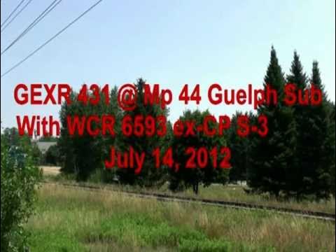 GEXR 431 with WCR 6593 - YouTube