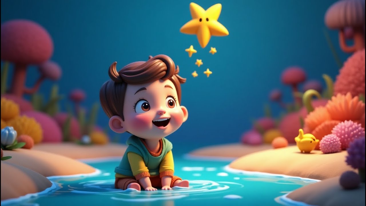 8:30 PM Starlight and the Twinkling Starfish | Nursery Rhyme & Kids ...