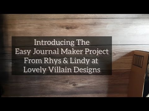 A short introduction to our Easy Journal Maker Project - link to blog ...