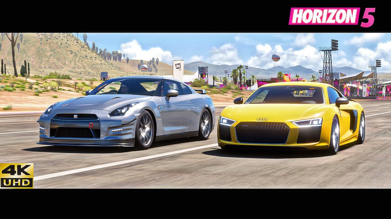 FH5 ULTIMATE DRAG RACE - C8, Nsx, Ats GT, Audi R8, Huracan, ZR1, M4 GTS ...