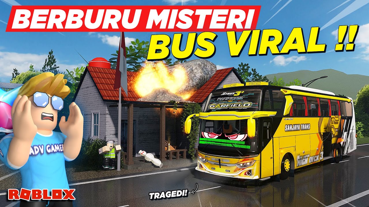BERBURU MISTERI NAIK BUS TELOLET BASURI MODIFIKASI VIRAL !! ROLEPLAY ...