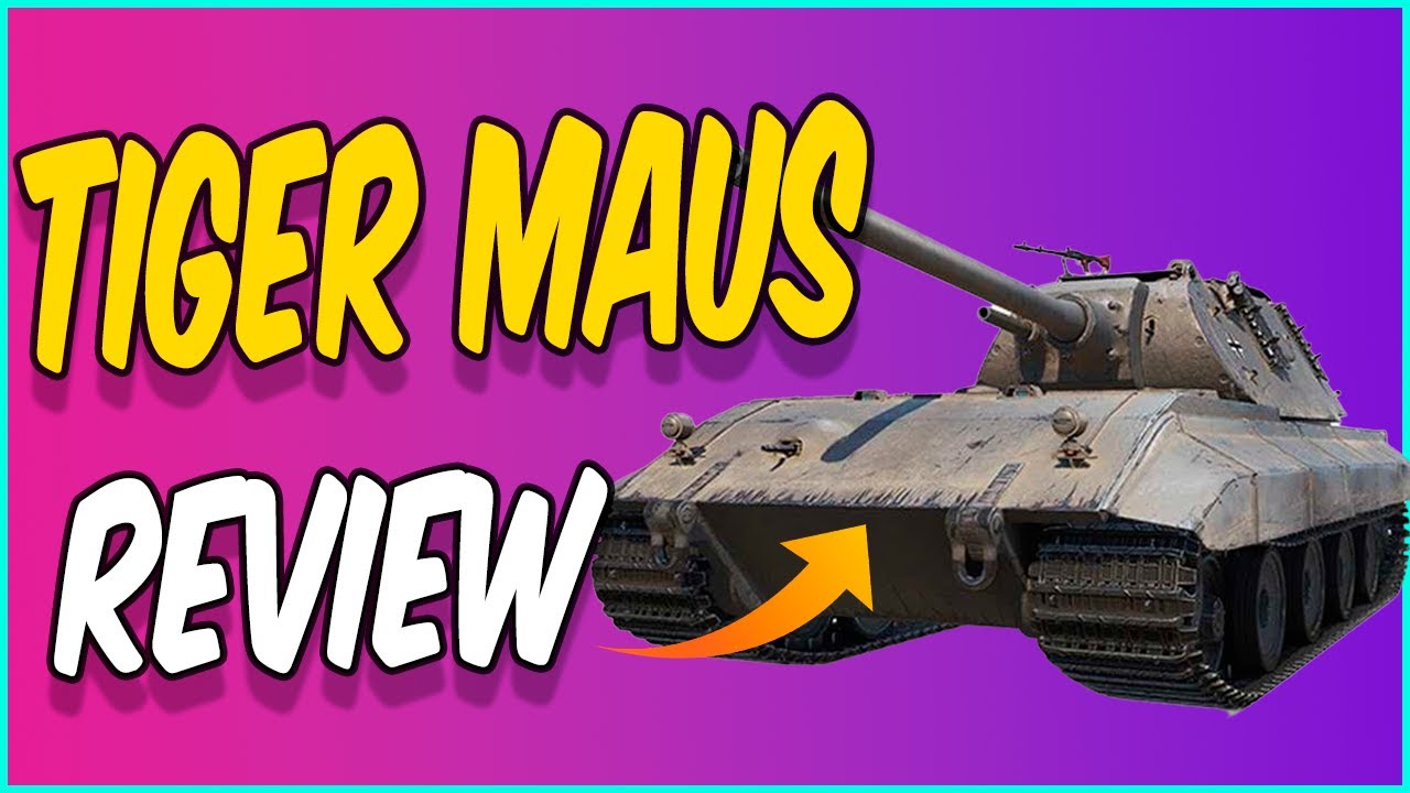 Tiger Maus Review ¡Mira a este adorable cachorro! World of tanks SIR8J ...