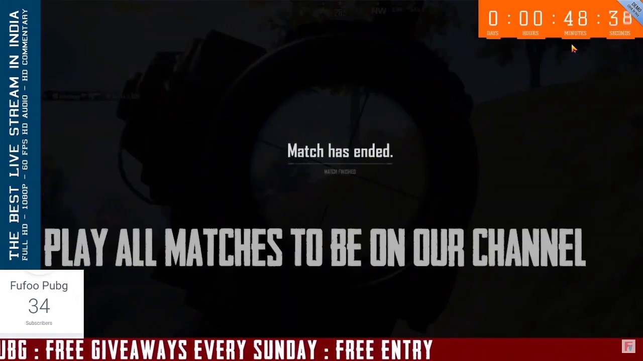 Fufoo Pubg || Almost A Clean Sweep || MAXAL GOD - YouTube