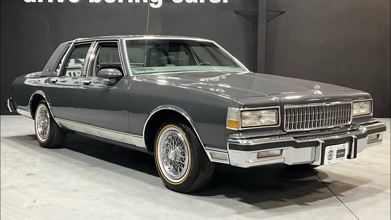 1987 Chevy Caprice LS Brougham Available at Rolling Museum’s Classic ...