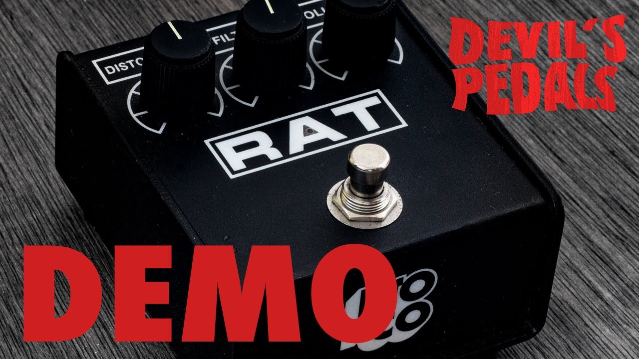 Proco - LM308 Rat - demo - YouTube