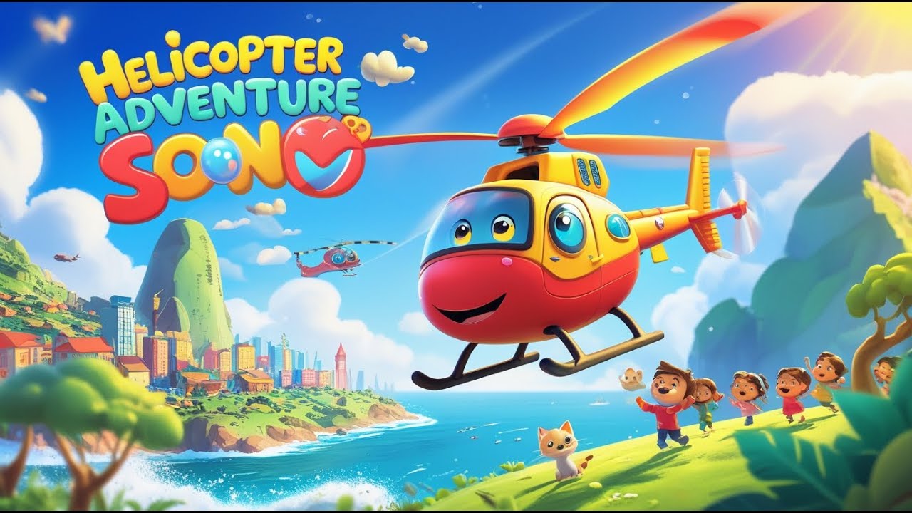 Helicopter Adventure Song - Nursery Rhymes And Baby Songs - YouTube