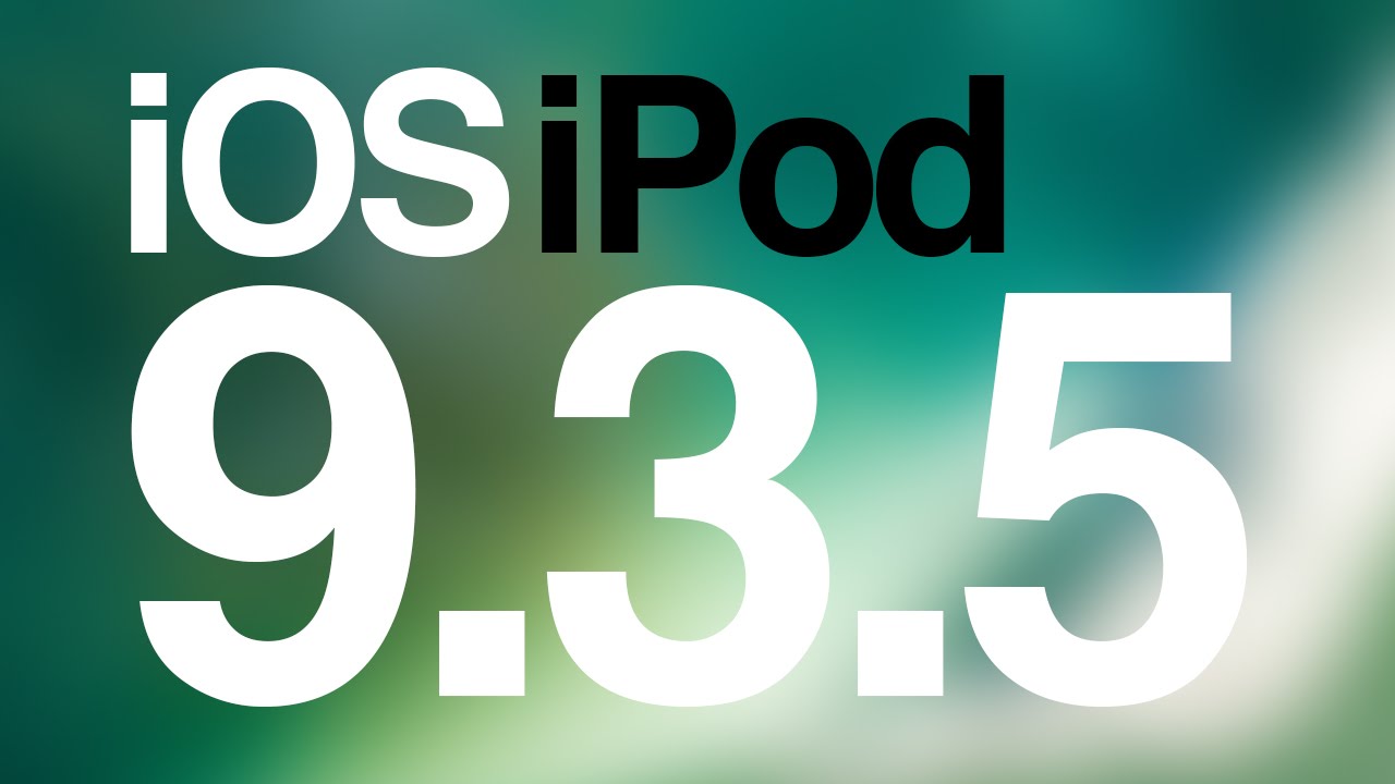 How to Update to iOS 9.3.5 iPod touch - update directly from iPod ...