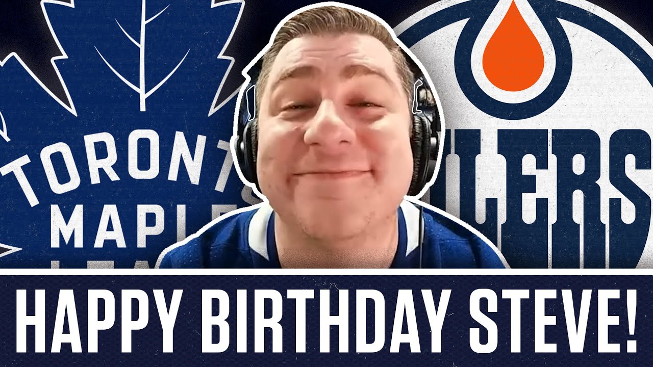 Steve Dangle Reacts To The Leafs' Victory Against Edmonton - YouTube