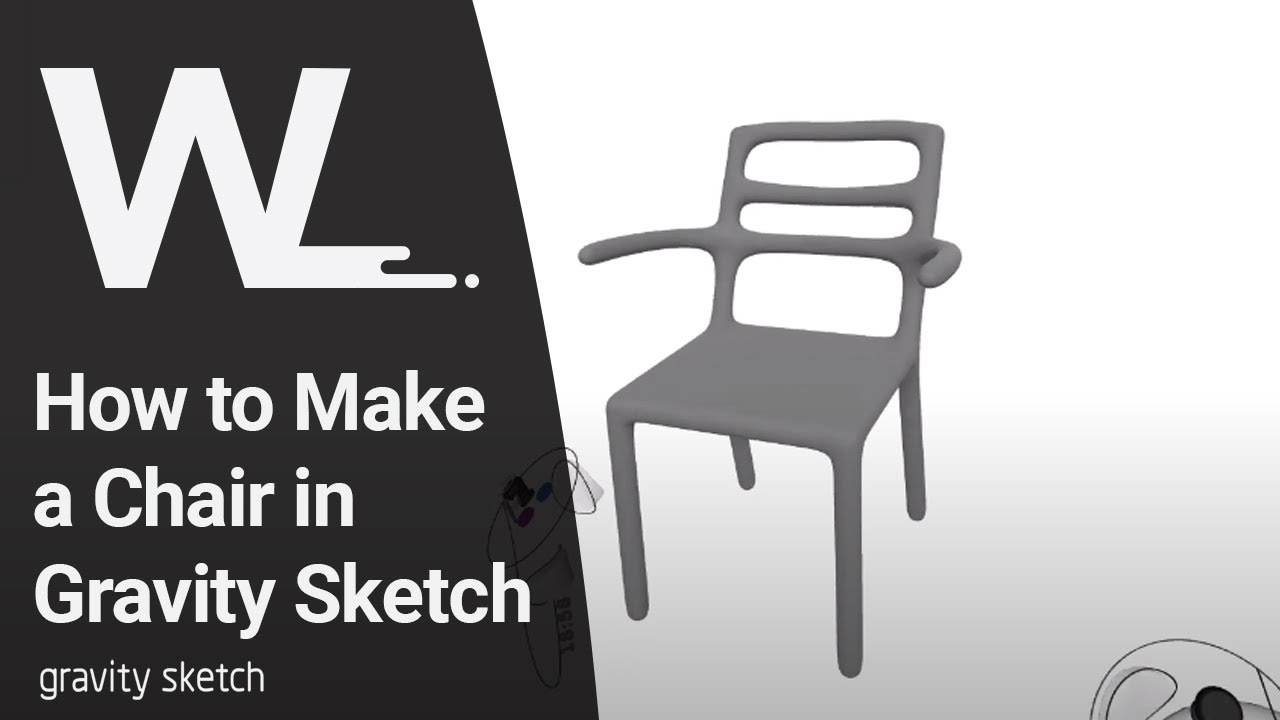 How to make a chair in Gravity Sketch using SubD - Workflow - YouTube