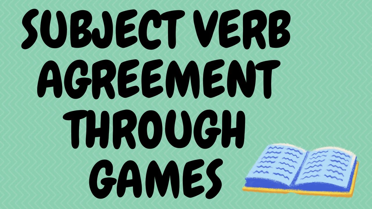 Find subject Verb Agreement by Playing Games_ English Grammar - YouTube