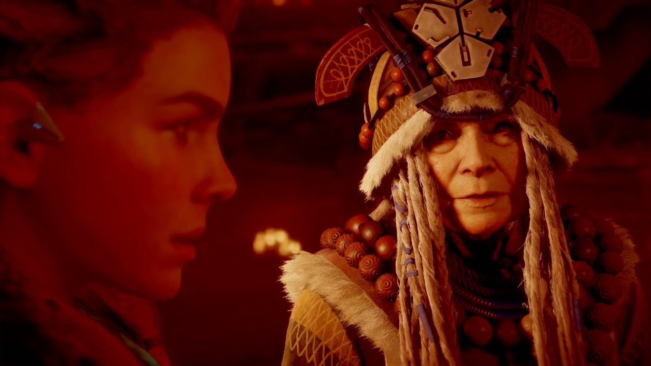 Horizon Zero Dawn : first boss fight! - YouTube