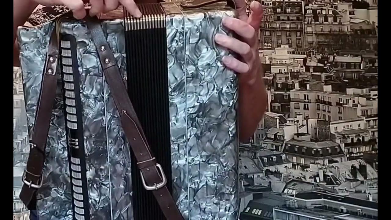 Новый баян, Тульской фабрики, "Этюд". Демонстрация. - YouTube