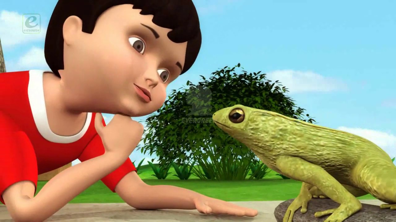 Best Kids Rhymes | Little Green Frogs | New Rhymes | Evergreen ...