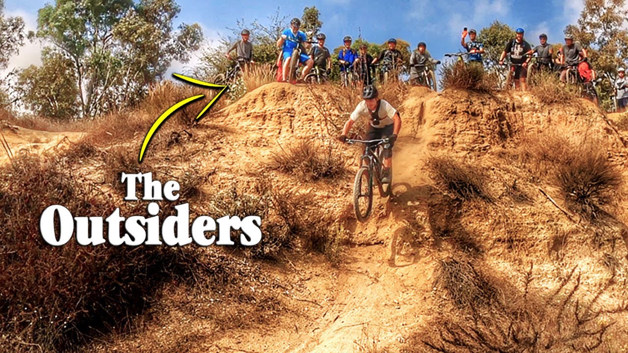 MTB Gang Takes Over Local Trails - YouTube