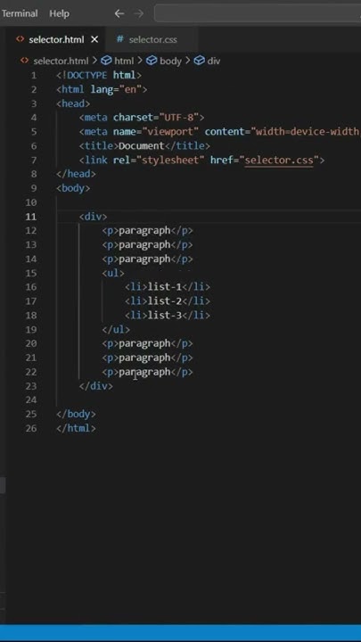 Element Pseudo And Css Selectors Cssselectors Elementselector Pseudoselector Youtube