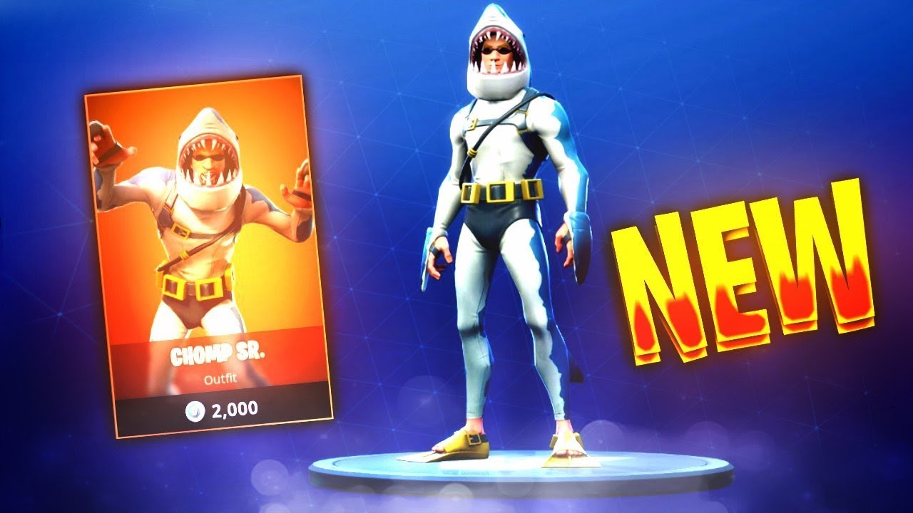 NEW "CHOMP SR." SKIN + "CHOMP JR." PICKAXE! - July 21st Item Shop ...