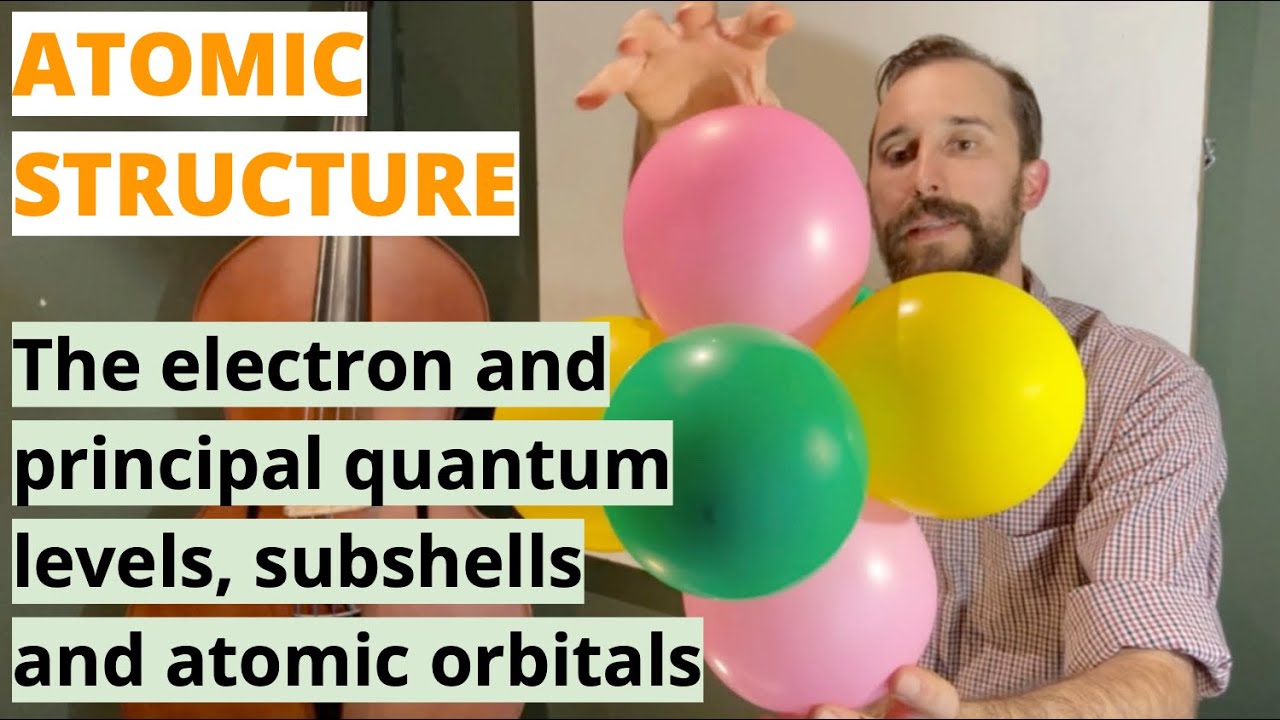 The electron and principal quantum levels, subshells and atomic ...