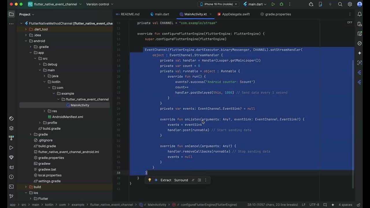 How to Use Flutter Event Channel for Android and iOS Devices: A ...