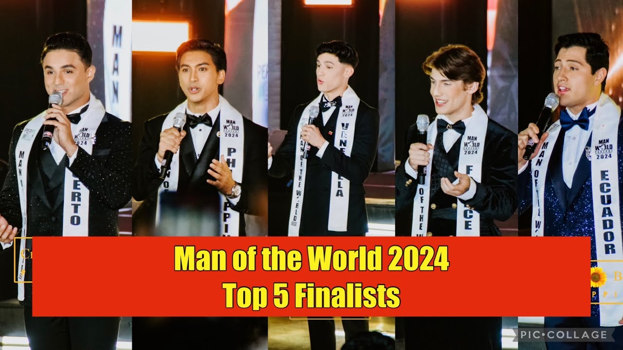 Man of the World 2024 Top 5 Finalists | Quotes of the World - YouTube