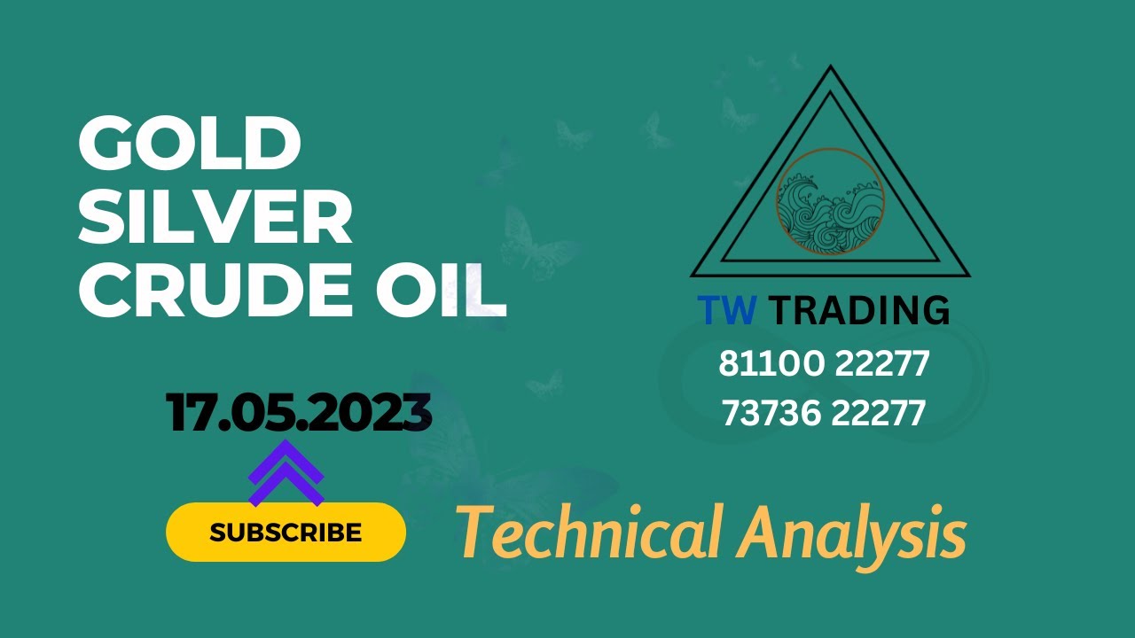 Gold Silver Oil Live Updates And Technical Levels 17 May 2023 - YouTube