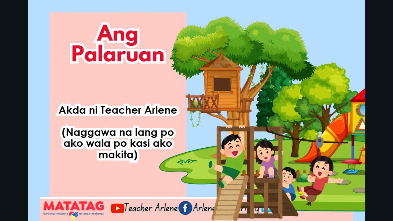 Ang Palaruan Kinder Matatag Week 6 Day 3 - YouTube