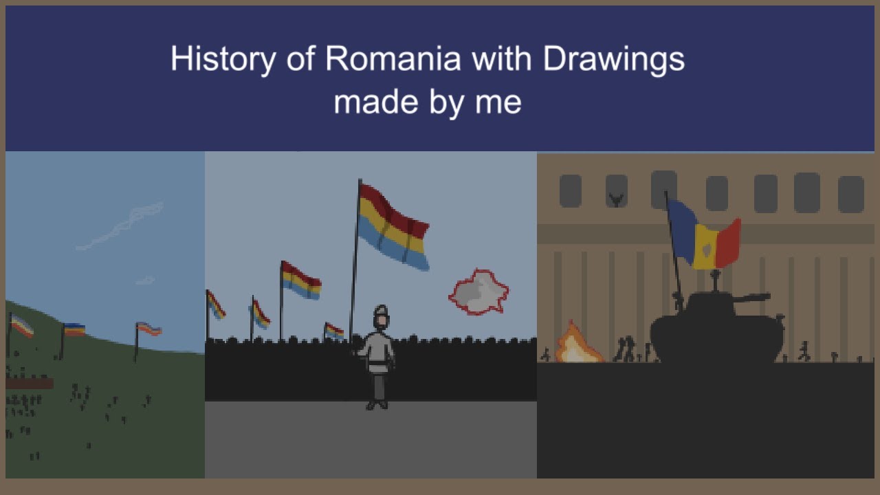 History of Romania with Drawings made by me (1 December Special) - YouTube