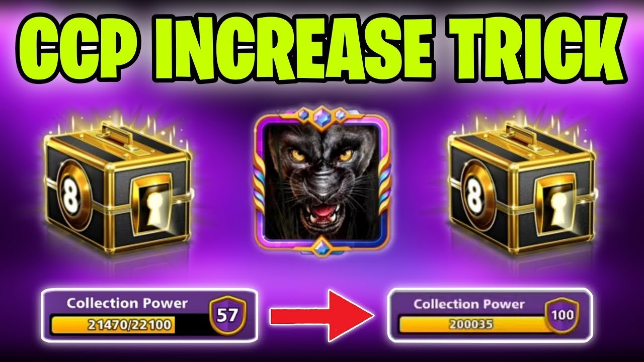 INCREASE CCP 😱 | MINICLIP BIG GIFT FOR ALL 😍| 8 BALL POOL EXPERT ...