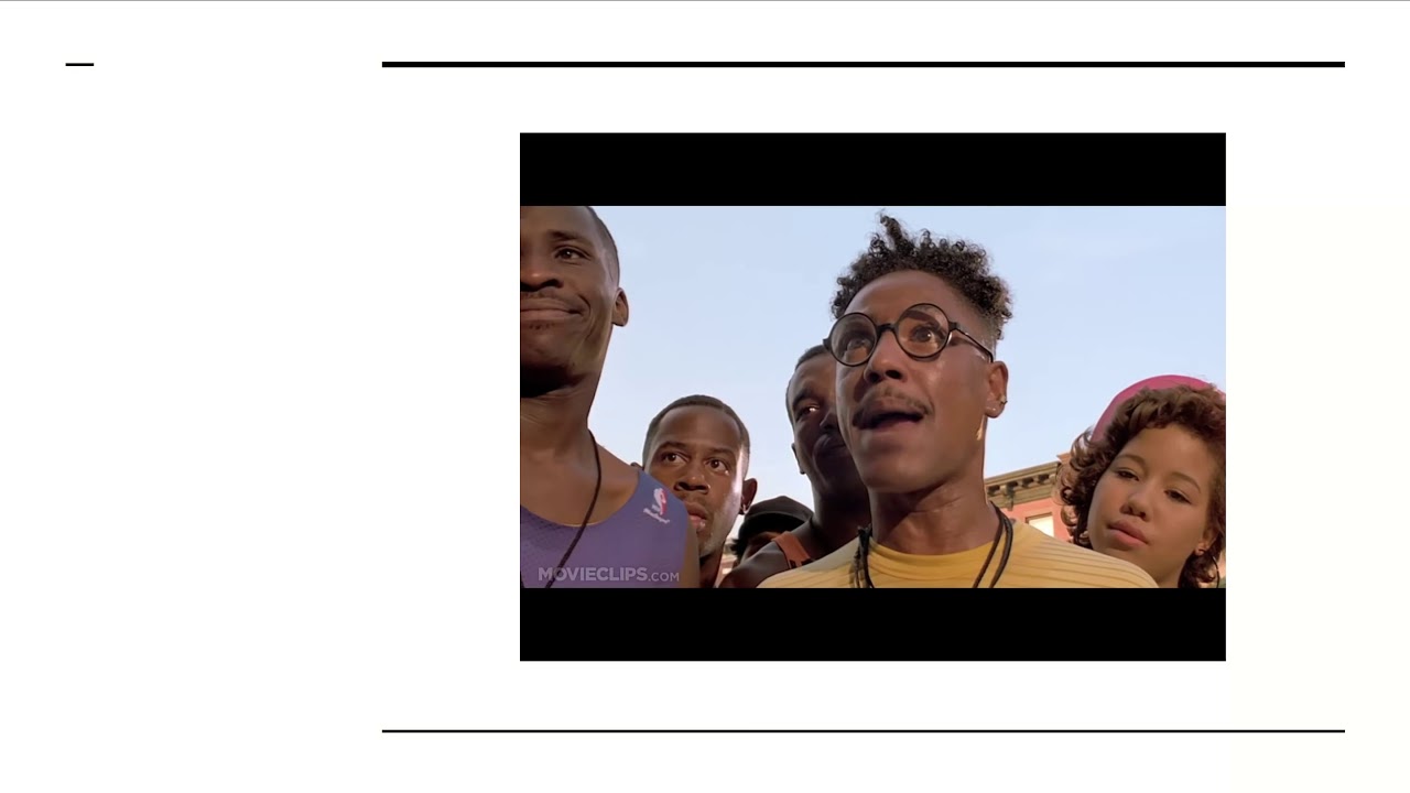Investigating Buggin’ Out’s Sneakers as a Symbol of Black Pride - YouTube