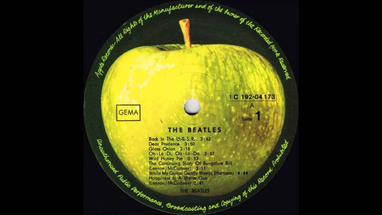 1973 - The Beatles - The Beatles - Happiness Is A Warm Gun (Album ...