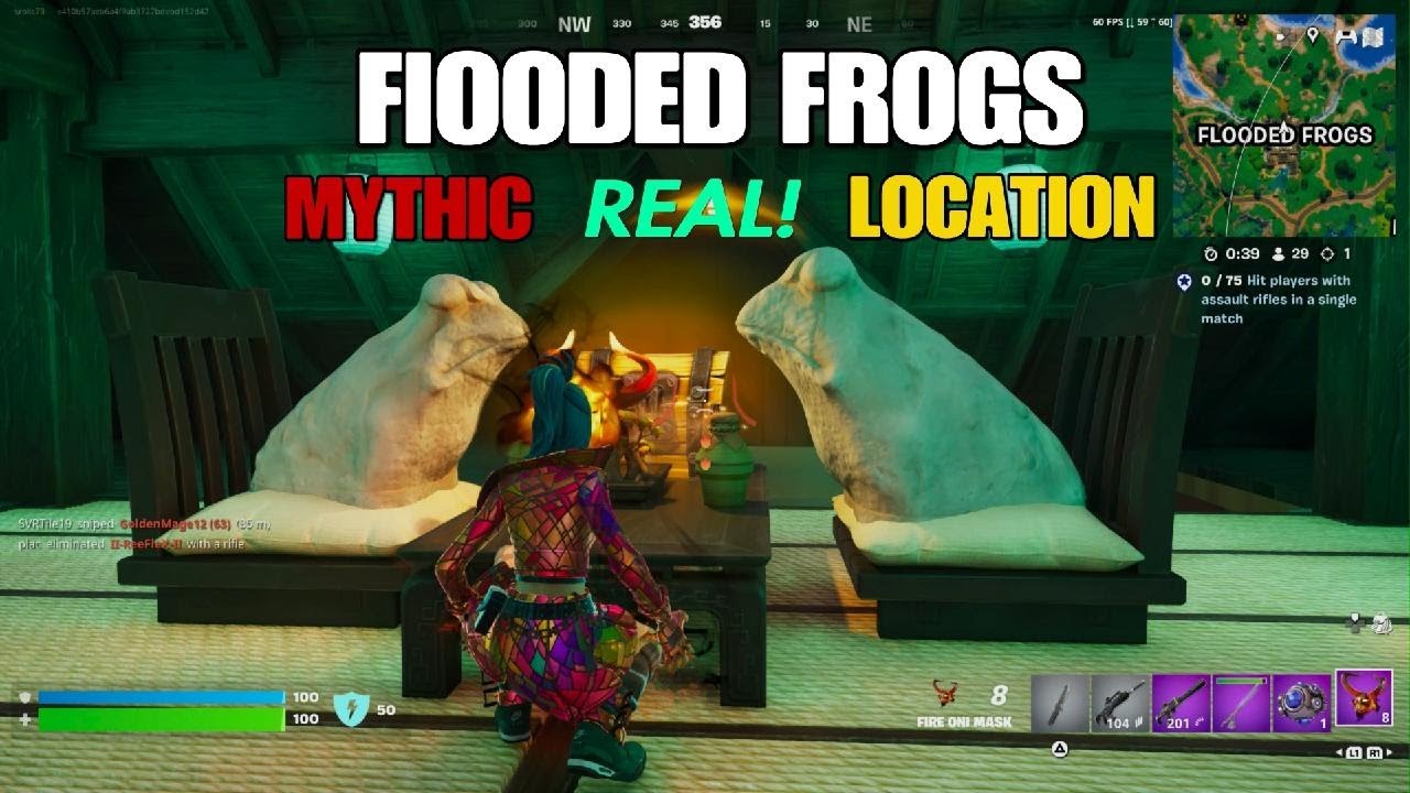 ⚠️ [SYN]! Fortnite Flooded Frogs MYTHIC POI #5070hz - YouTube