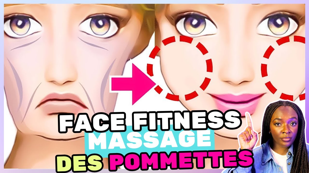 Lift instantané : Massage facial pour des pommettes rebondies - YouTube