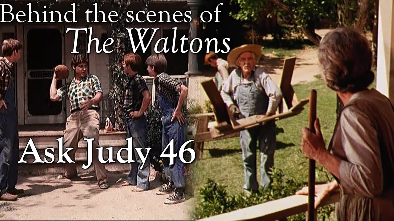 The Waltons - Ask Judy 46 - Behind the Scenes with Judy Norton - YouTube