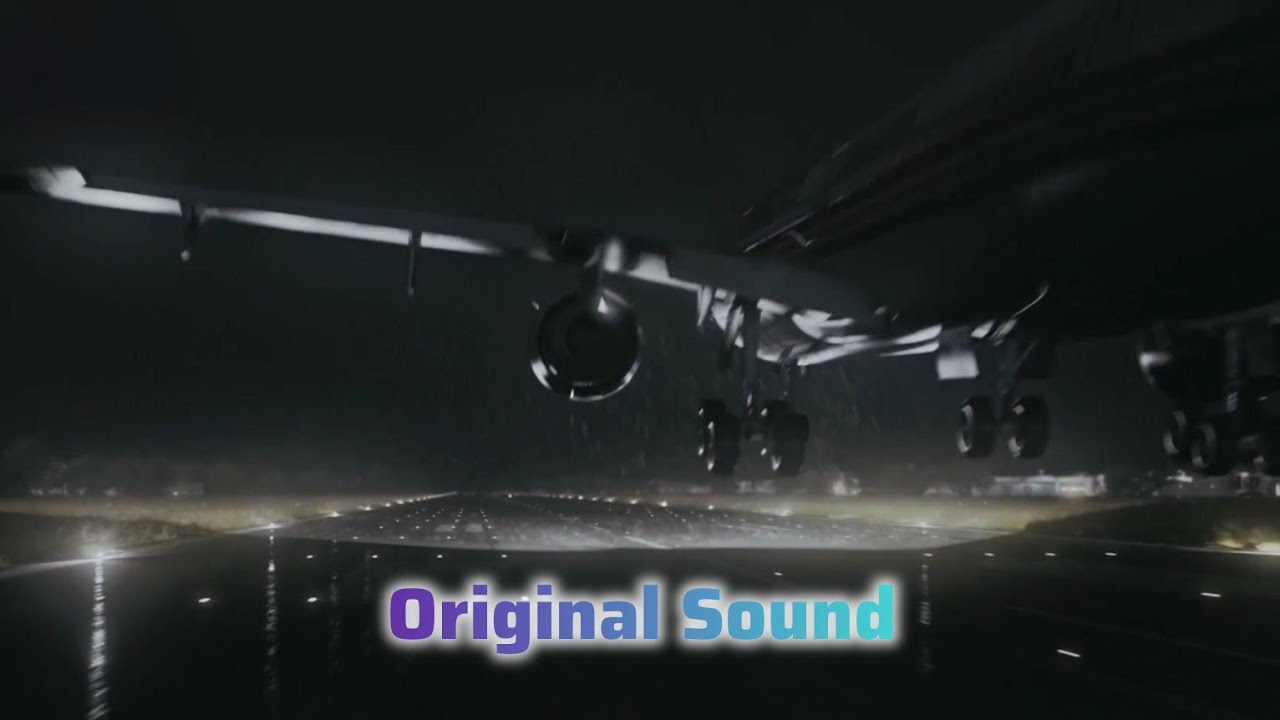 China Eastern Airlines Flight 583 - Landing Animation (Original Sound ...