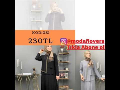 2021 İNDİRİMLİ TESETTÜR ETEKLİ TAKIMLARIMIZ BAYRAMLIK