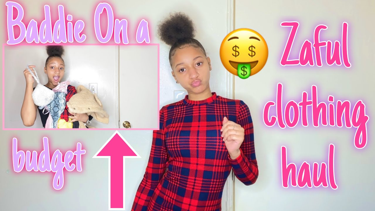 Baddie Onna Budget🤑zaful Clothing Haul Youtube