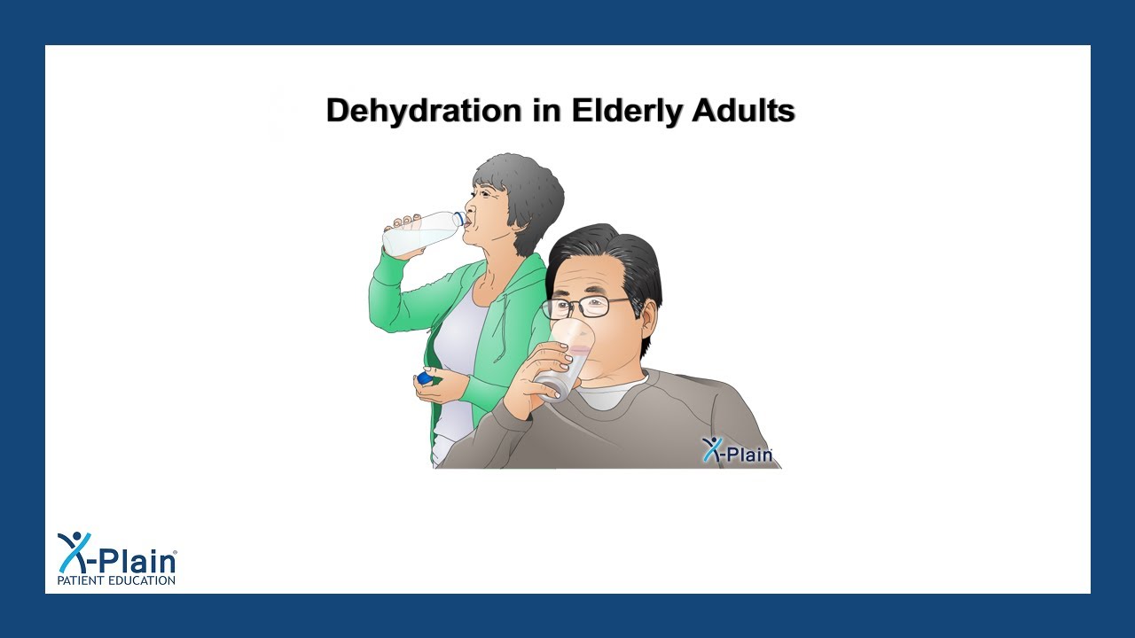 Dehydration in Elderly Adults - YouTube