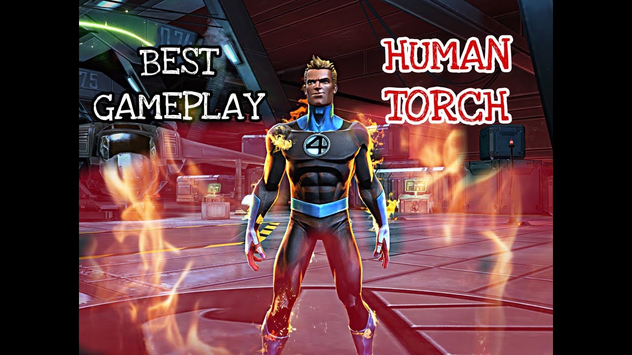 Human Torch Best Game Play - YouTube