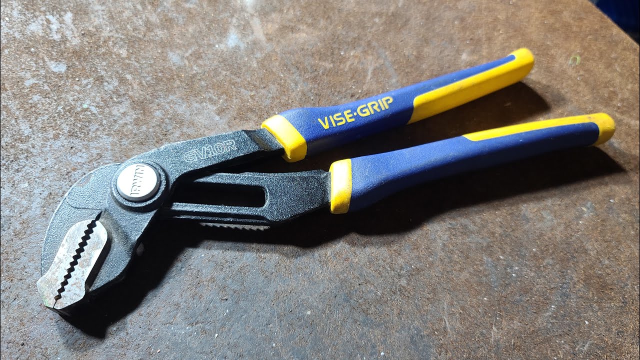 Vise-Grip GrooveLock Quick Adjustable Pliers Review - YouTube