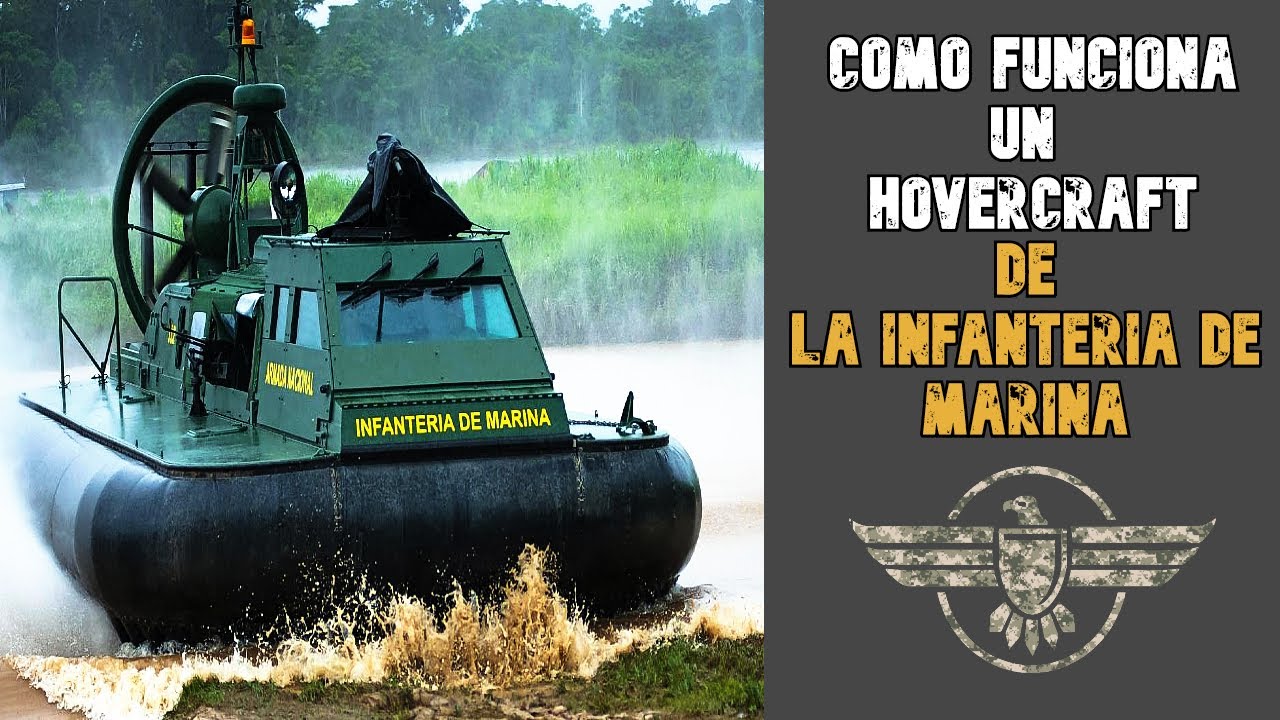 Conoce a los Hovercrafts Griffon 2000TD de la INFAMAR de Colombia - YouTube