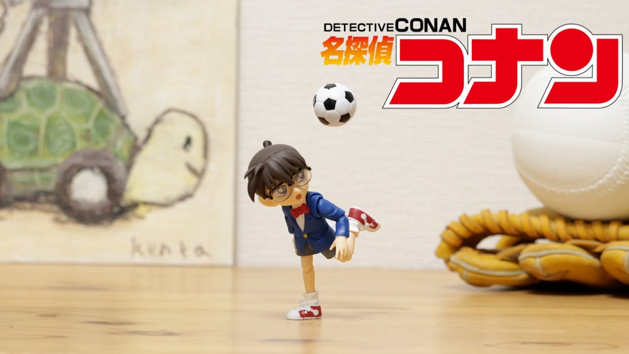 Detective Conan- Reproduced Conan’s Opening And Soccer Skills |Stop ...