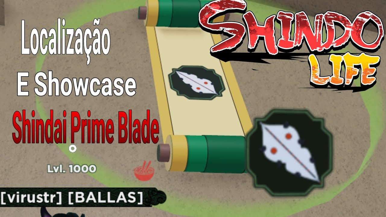 Localização e Showcase da Shindai Prime Blade no SHINDO LIFE - YouTube