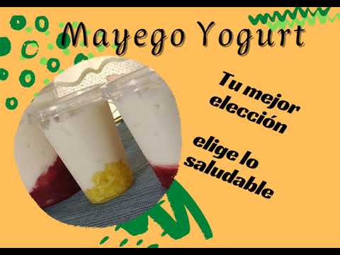 Yogurt Natural Mayego y sus sabores